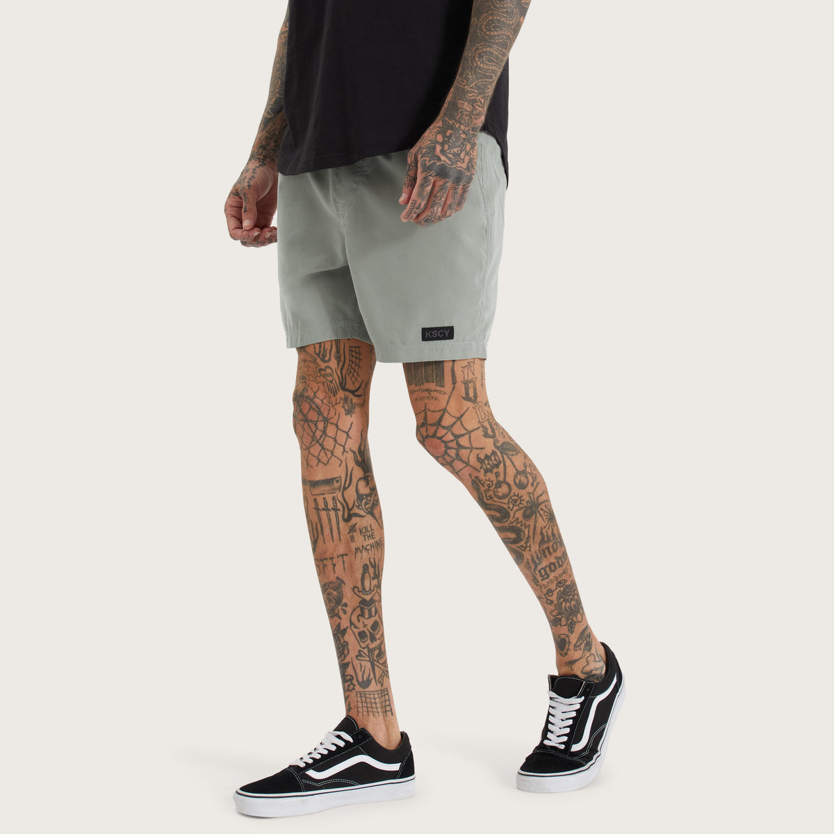 Sunrise Beach Short in Slate Grey | KSCY