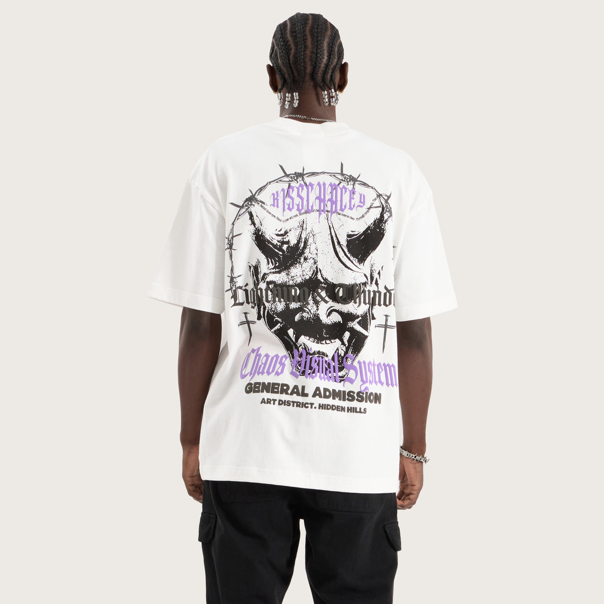 Thunder Street Tee in Natural White | KSCY