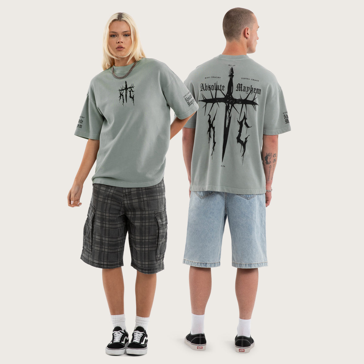 Absolute Loopback Street Tee Pigment Grey | KSCY