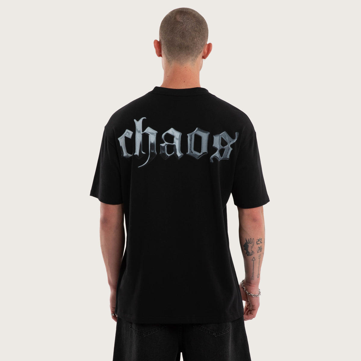 Mirage Box Fit Tee Jet Black | KSCY