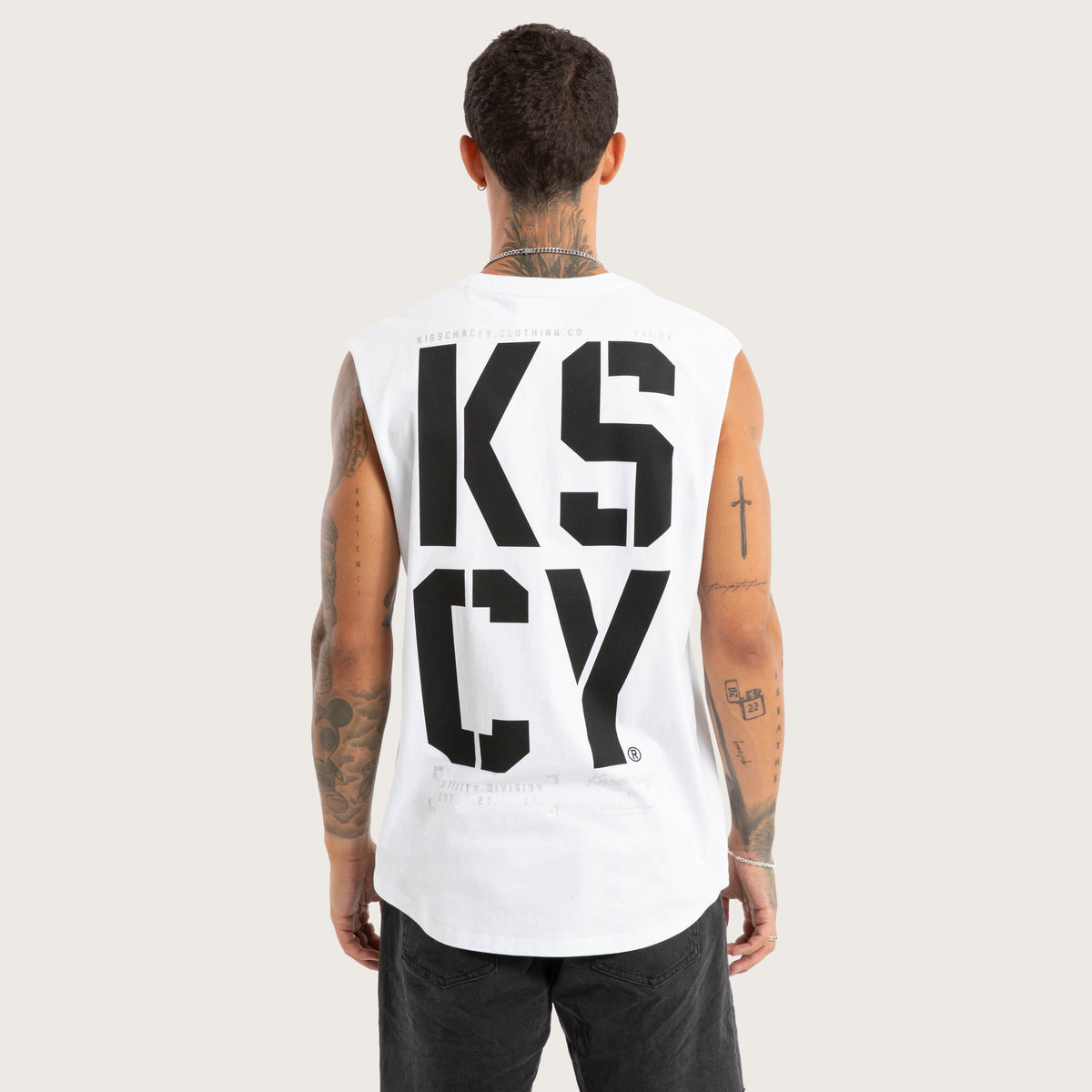 Utility Dual Curved Muscle White | KSCY