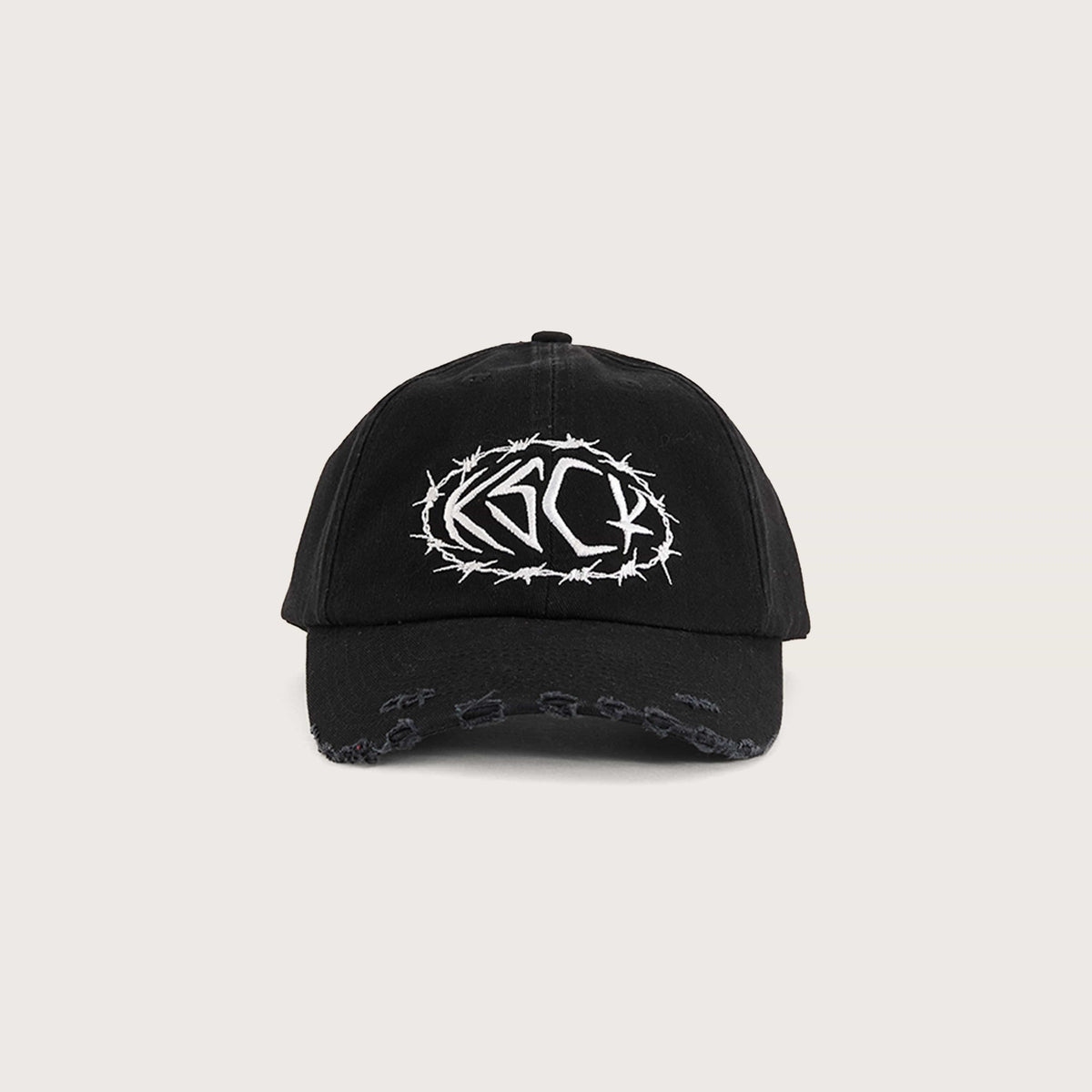 KSCY Birstall Dad Cap in Jet Black - Kiss Chacey