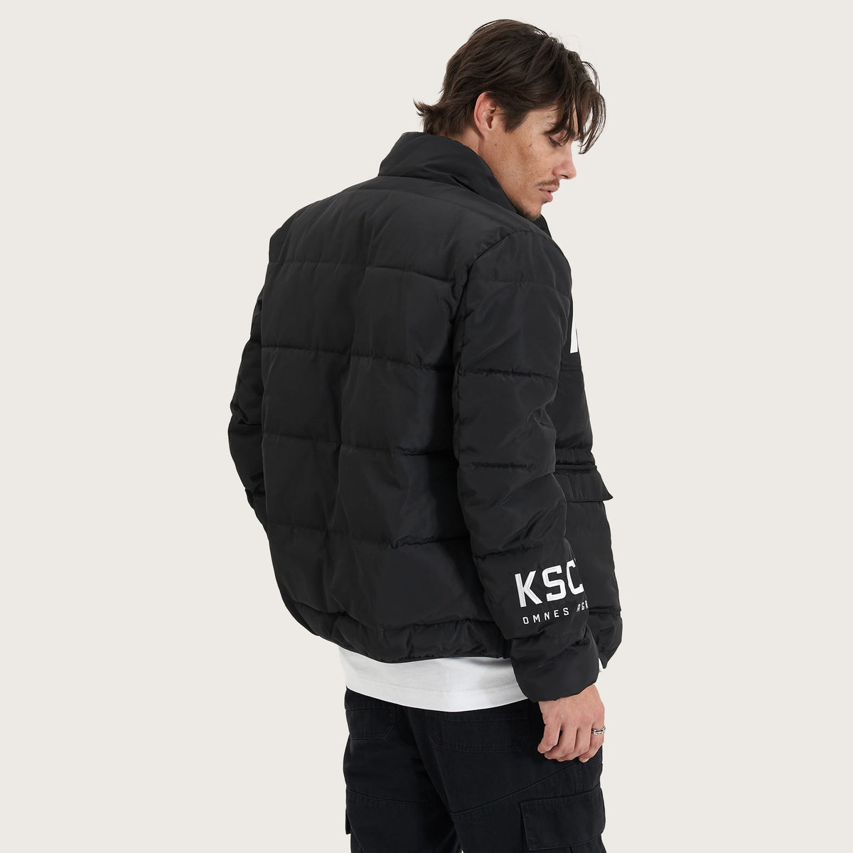 KSCY Infinity Puffer Jacket in Black - Kiss Chacey