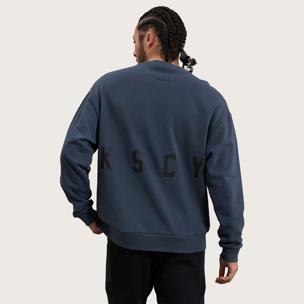 Pursuit Relaxed Fit Jumper Orion Blue | KSCY.DOS | KSCY